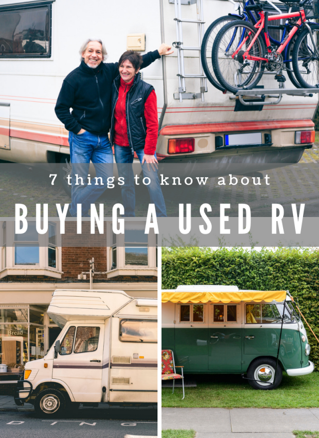 What You Should Know About Buying a Used RV